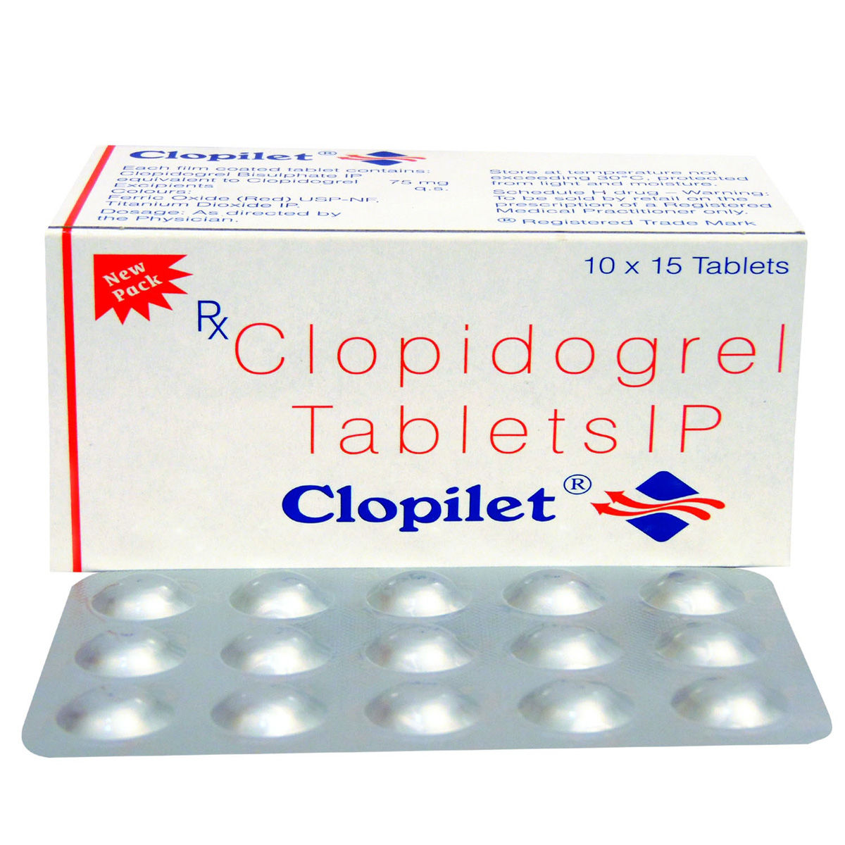 Clopilet Tablet 15's Price, Uses, Side Effects, Composition - Apollo ...