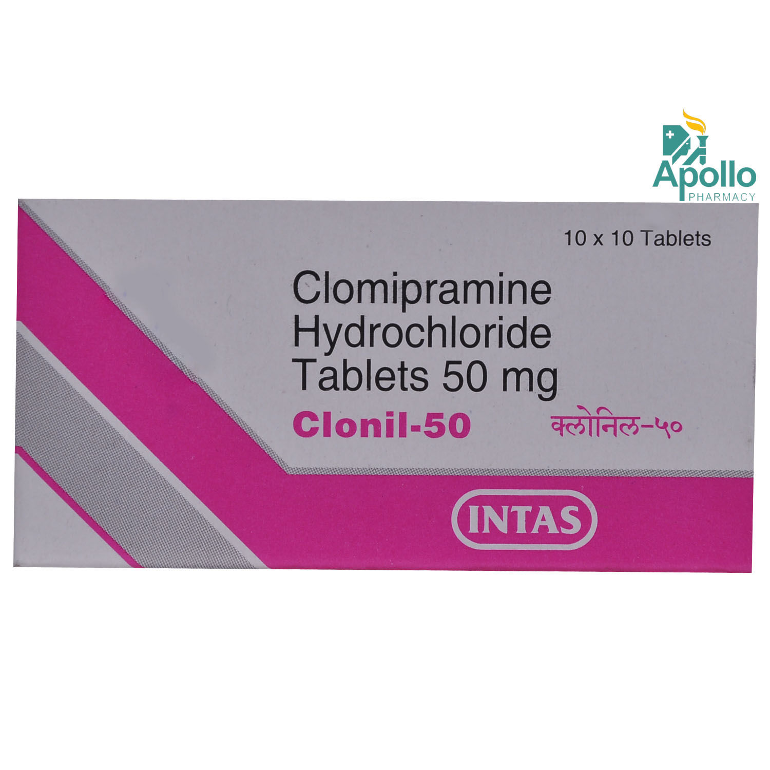 Clonil-50 Tablet 10's Price, Uses, Side Effects, Composition - Apollo ...