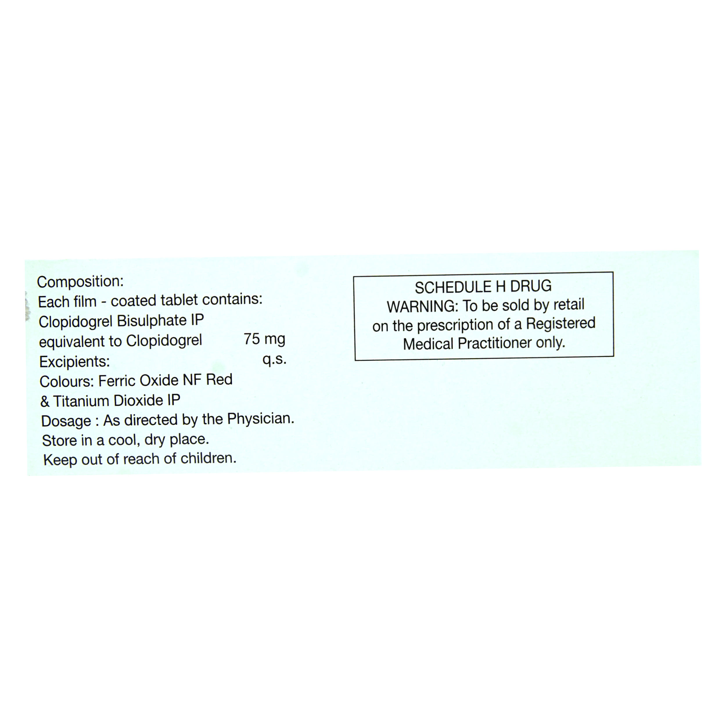 CLOFLOW PLUS 75/75MG CAPSULE Price, Uses, Side Effects, Composition ...