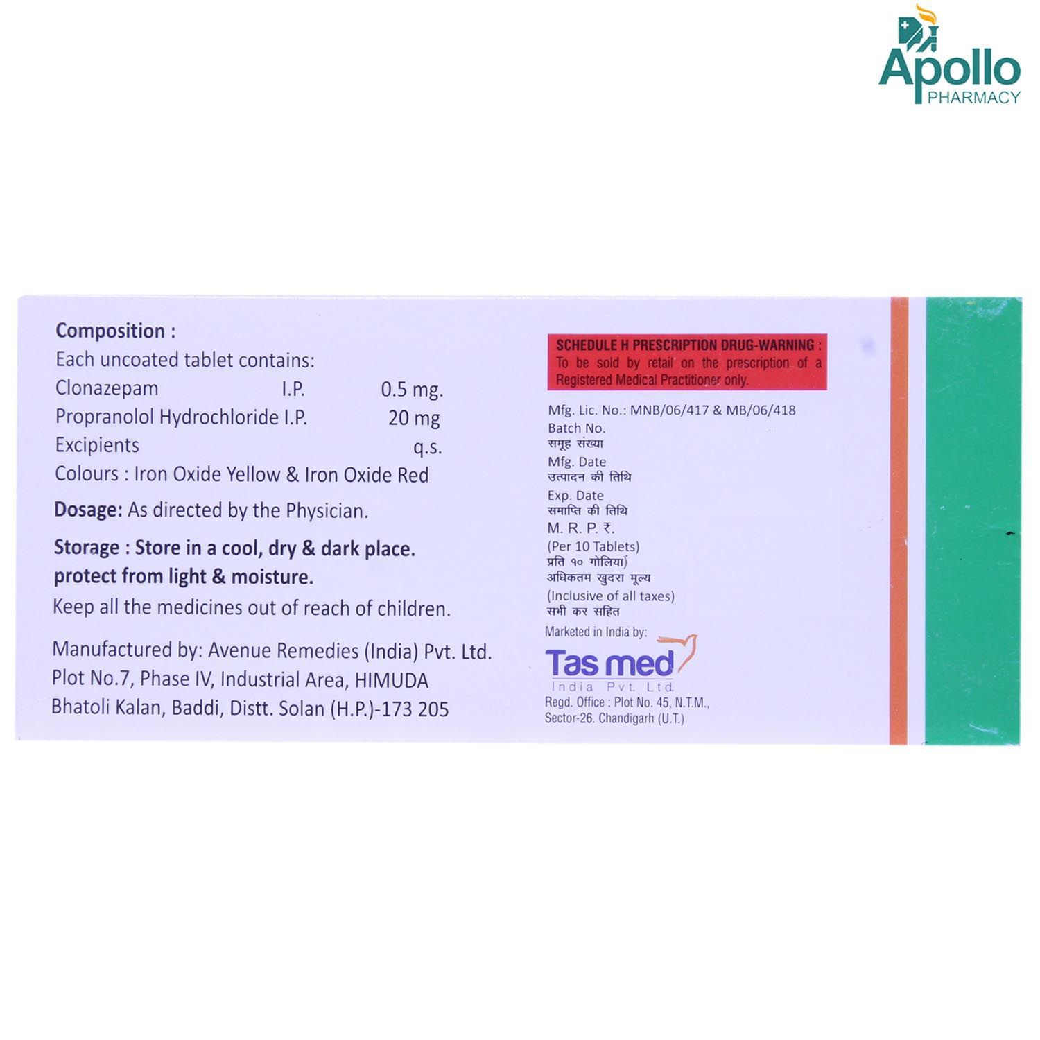 Clotas Plus Tablet 10's Price, Uses, Side Effects, Composition - Apollo ...