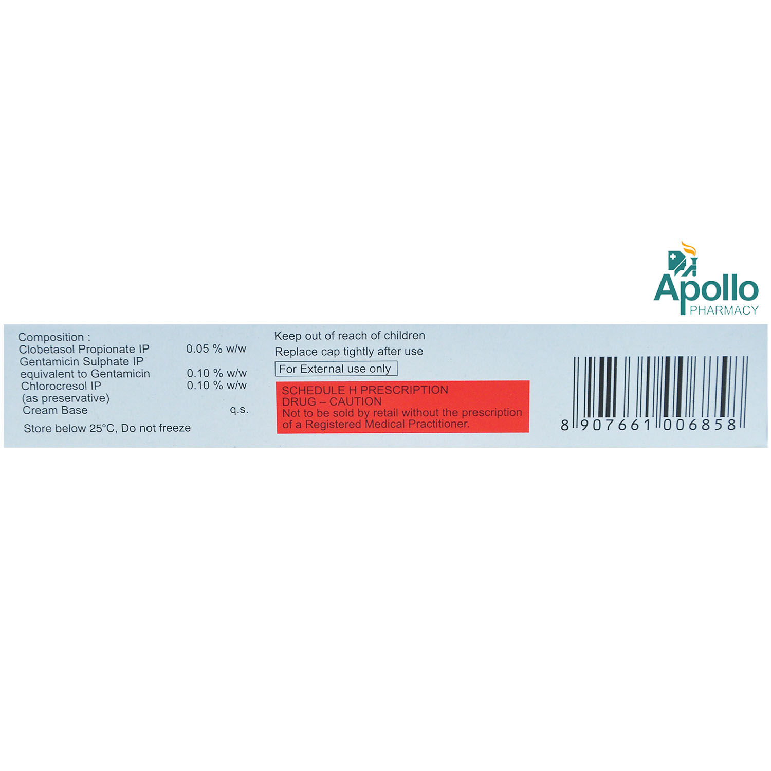 Clop G Cream 25 gm Price, Uses, Side Effects, Composition - Apollo Pharmacy