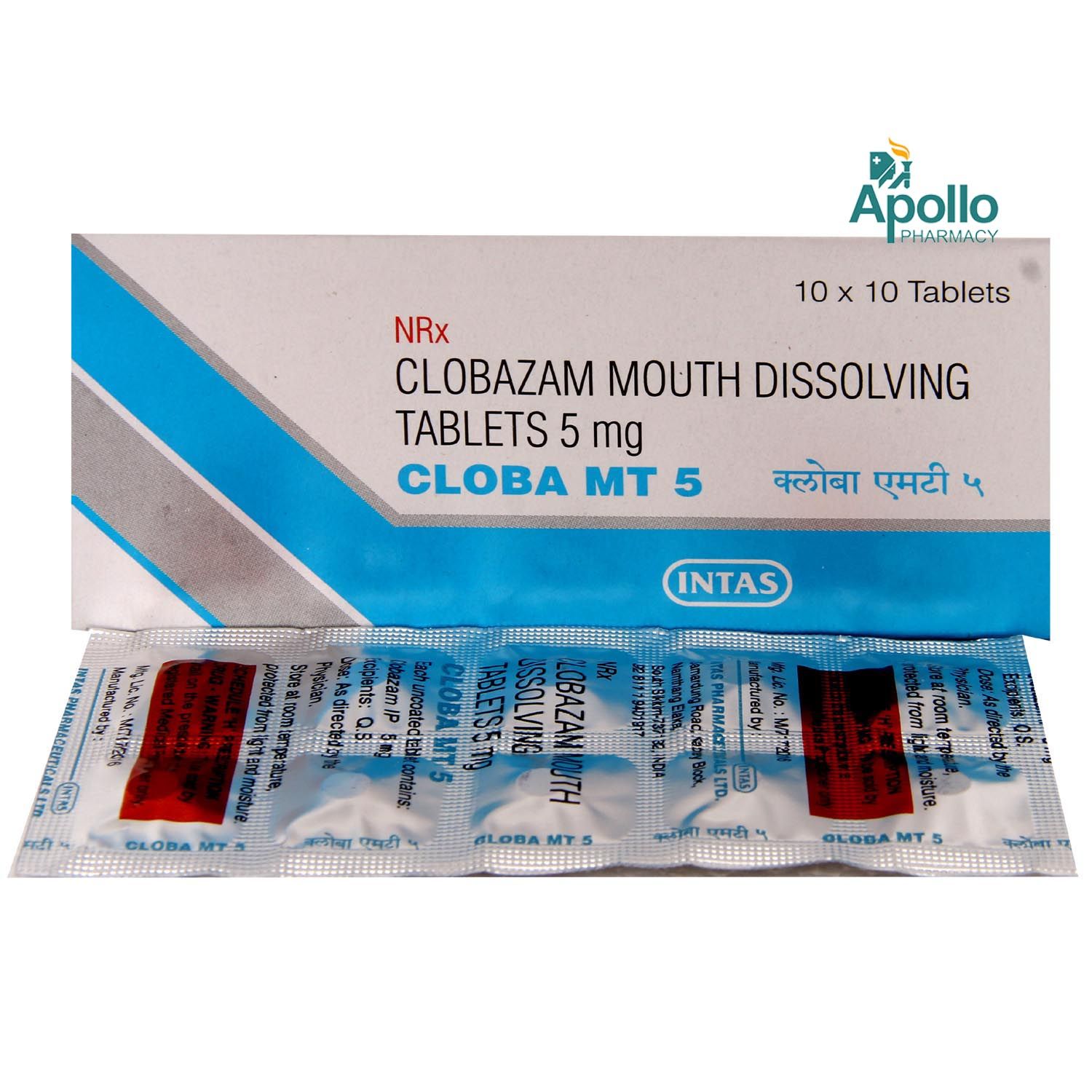Cloba MT 5 Tablet 10's Price, Uses, Side Effects, Composition - Apollo ...