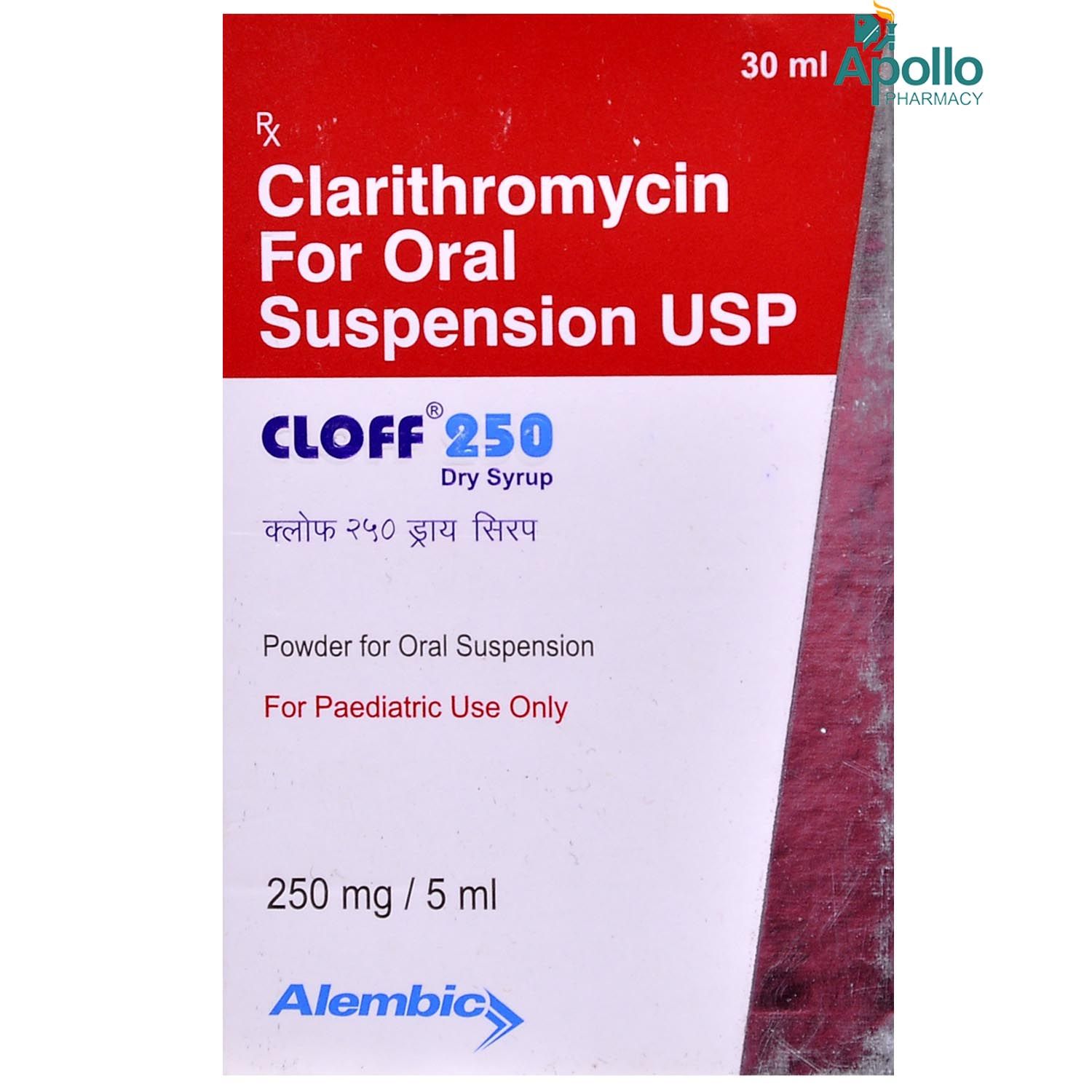 Cloff 250 Dry Syrup | Uses, Side Effects, Price | Apollo Pharmacy