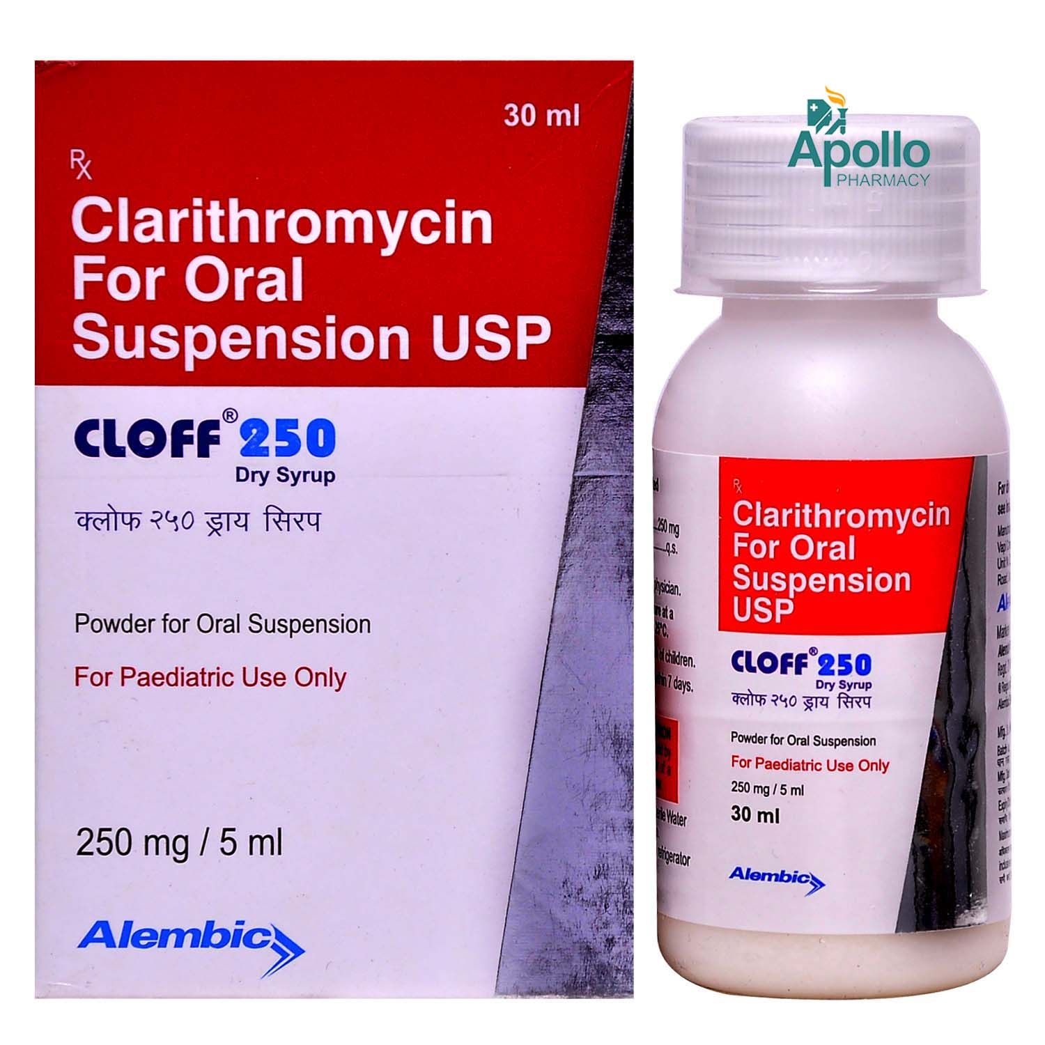Cloff 250 Dry Syrup 30 ml Price, Uses, Side Effects, Composition ...