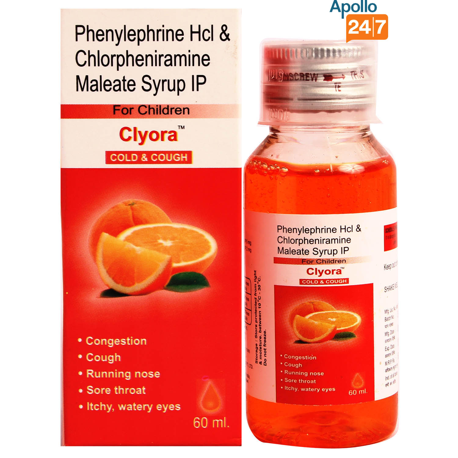 Clyora Syrup 100 ml Price, Uses, Side Effects, Composition - Apollo ...