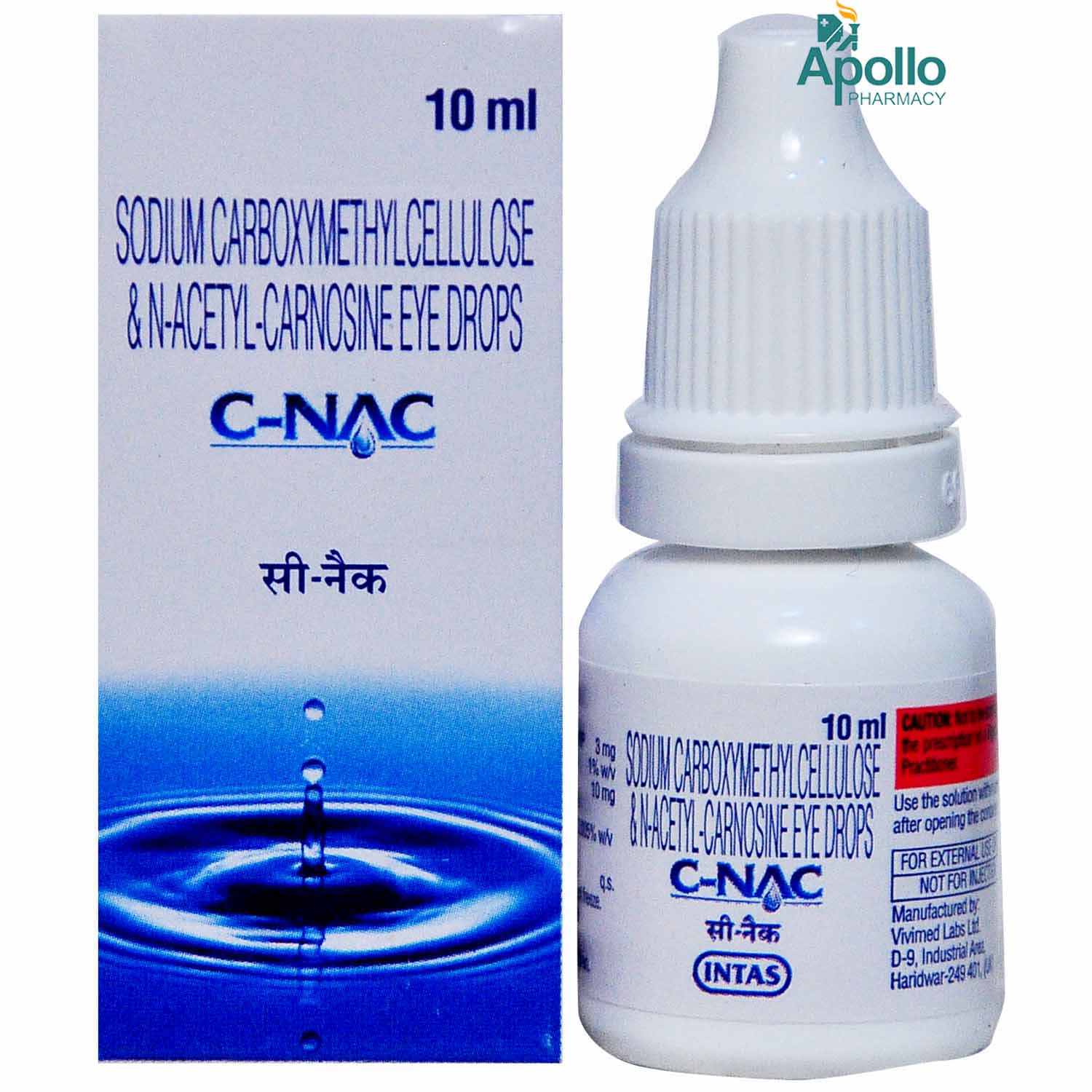 C NAC Eye Drops 10 ml Price, Uses, Side Effects, Composition - Apollo ...