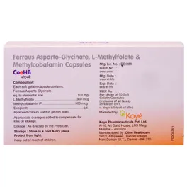 Coehb Capsule | Uses, Side Effects, Price | Apollo Pharmacy