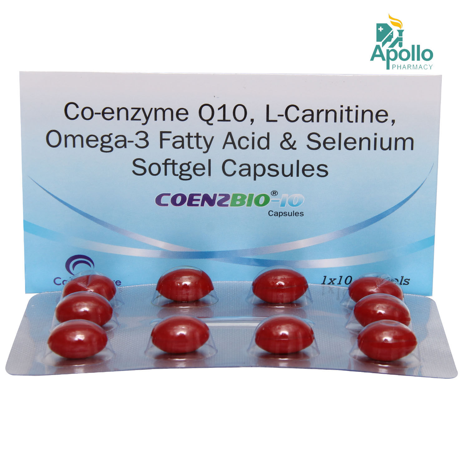 Coenzbio 10 Capsule 10's Price, Uses, Side Effects, Composition ...