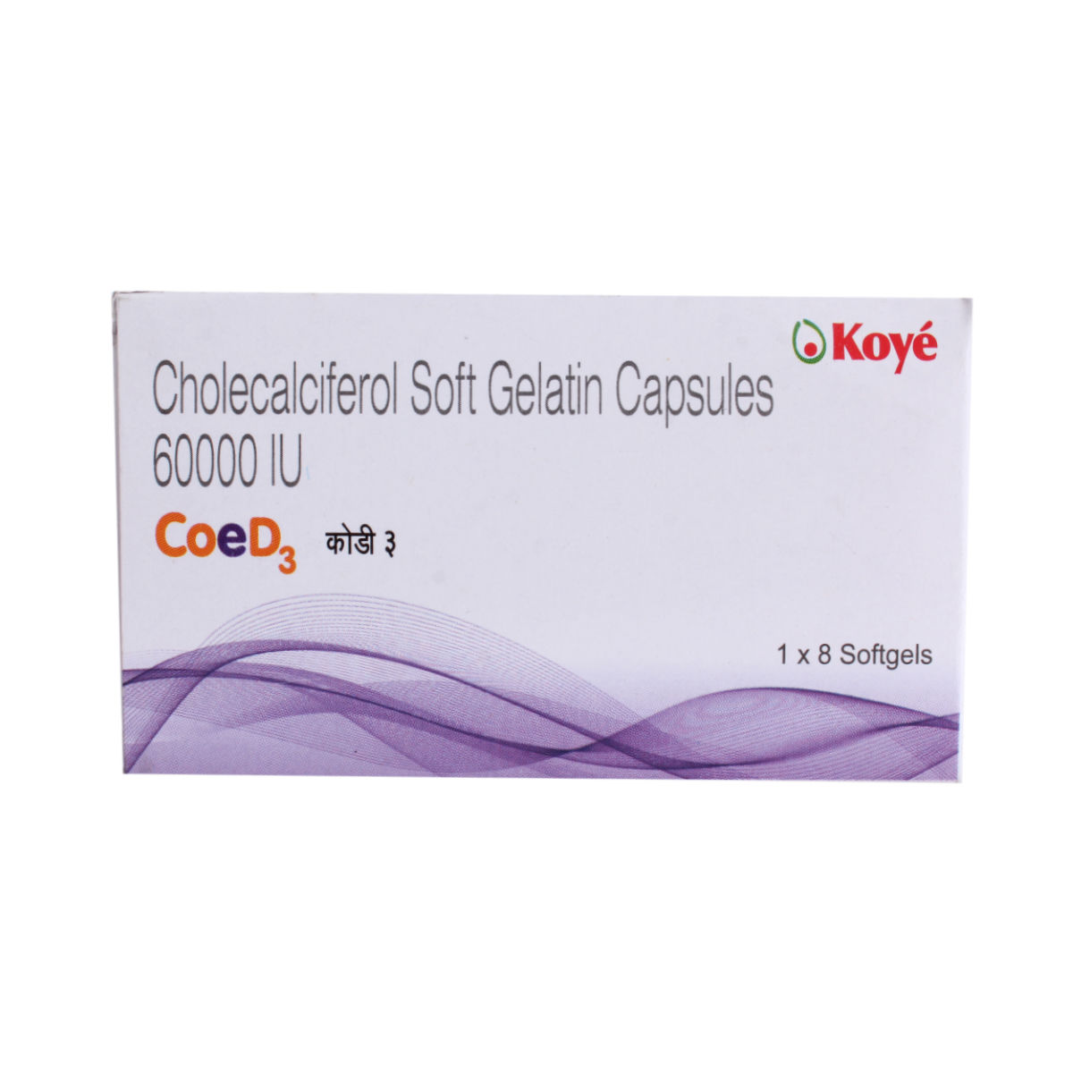 Coed 3 60K Softgel Capsule | Uses, Side Effects, Price | Apollo Pharmacy