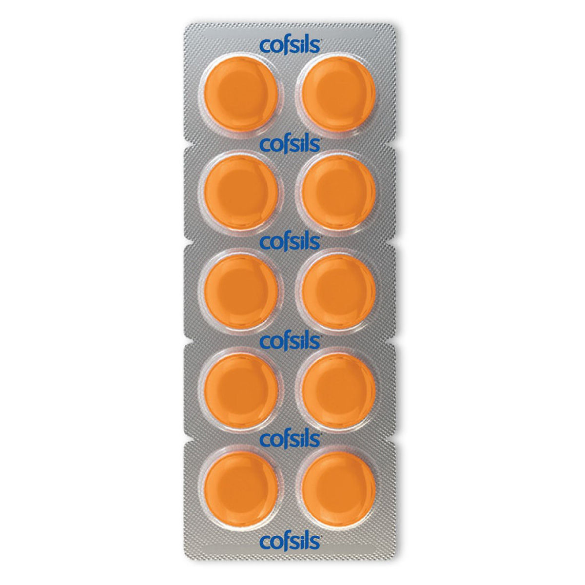 Buy Cofsils Orange Flavour, 10 Lozenges | 19 Minutes Delivery | Apollo ...