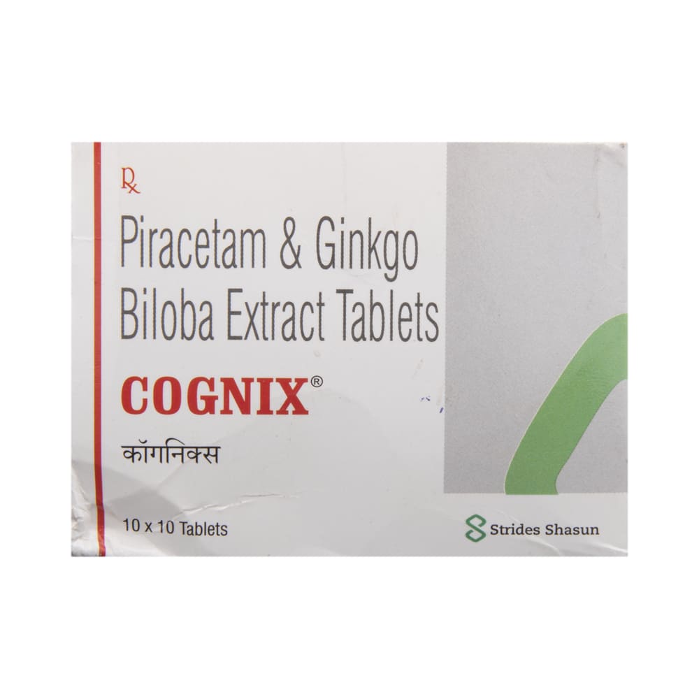 Cognix Tablet 10's Price, Uses, Side Effects, Composition - Apollo Pharmacy