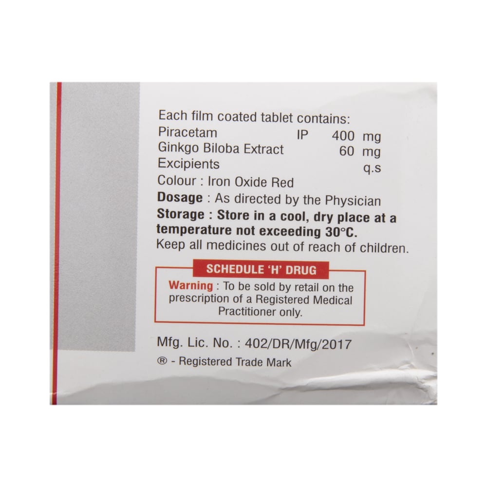 Cognix Tablet 10's Price, Uses, Side Effects, Composition - Apollo Pharmacy