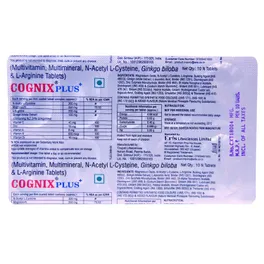Cognix Plus + Tablet | Uses, Side Effects, Price | Apollo Pharmacy