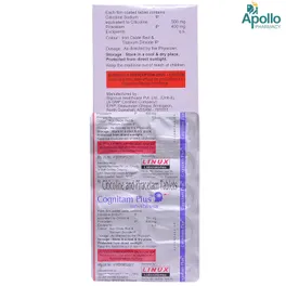 Cognitam Plus Tablet | Uses, Side Effects, Price | Apollo Pharmacy