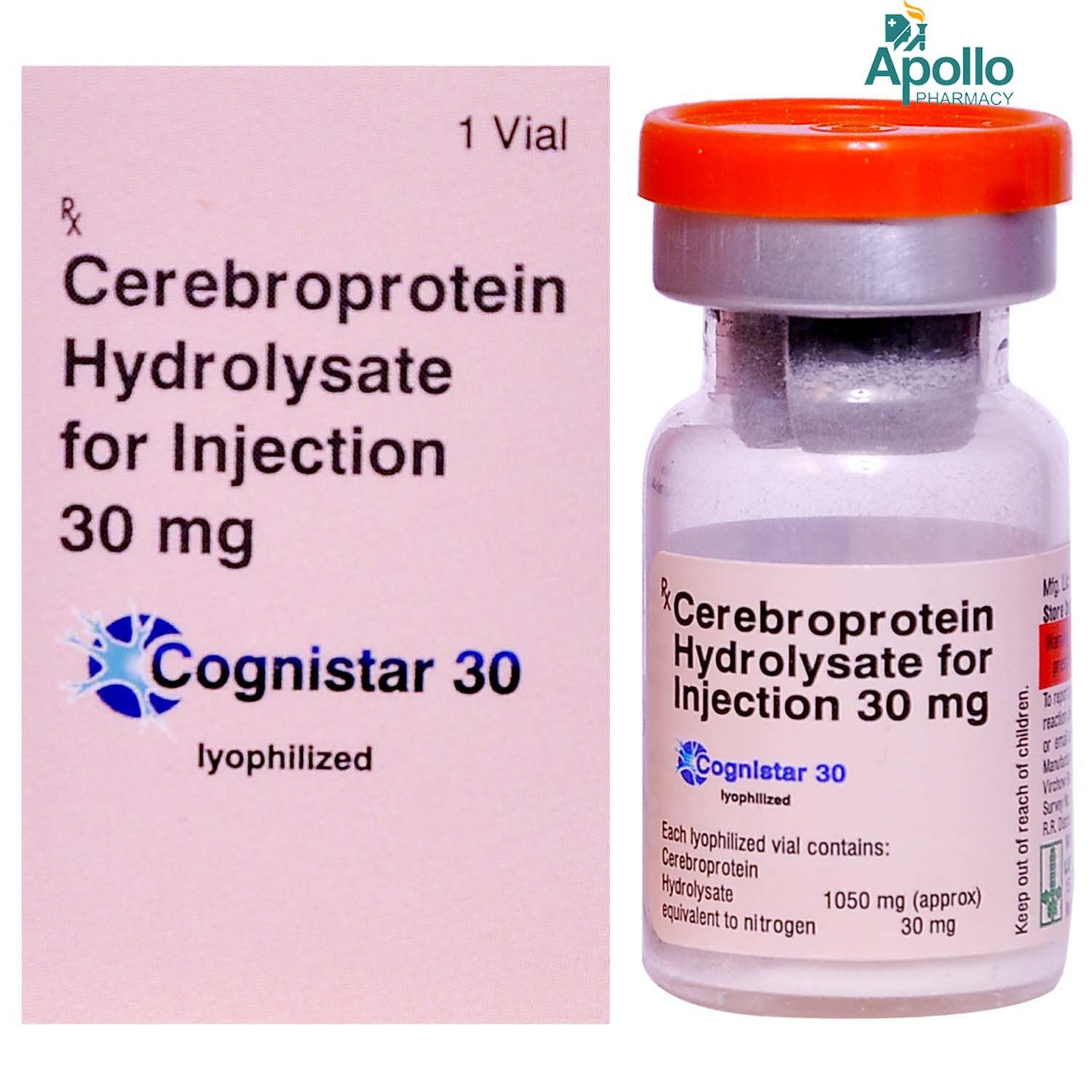 Cognistar 30 Injection 1's Price, Uses, Side Effects, Composition ...