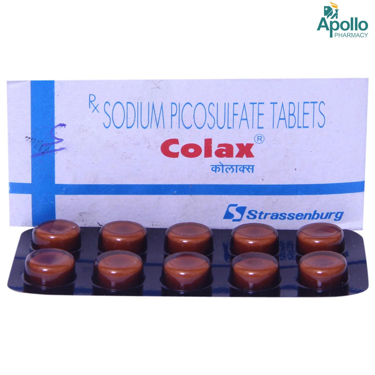 Colax Tablet 10's Price, Uses, Side Effects, Composition - Apollo Pharmacy