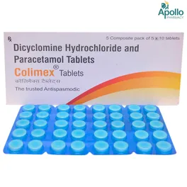 Colimex Tablet | Uses, Side Effects, Price | Apollo Pharmacy