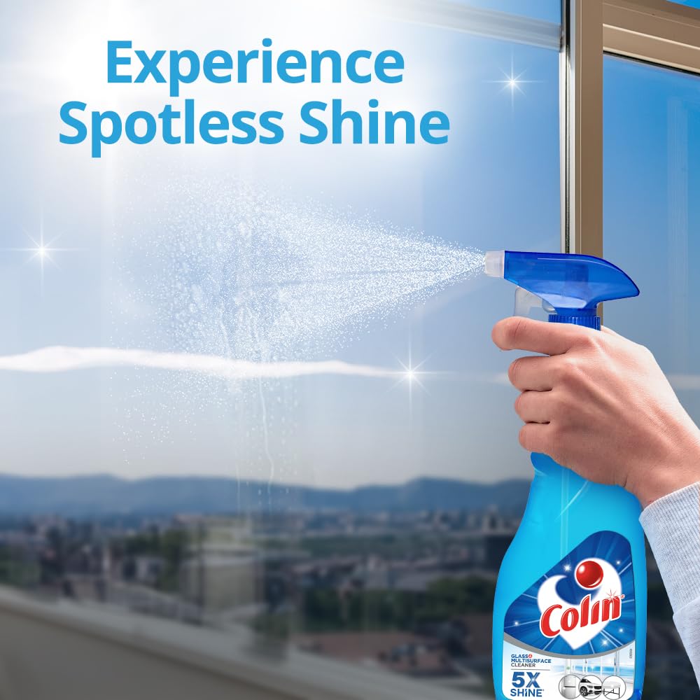 Buy Colin Glass Cleaner, 250 ml | 19 Minutes Delivery | Apollo Pharmacy