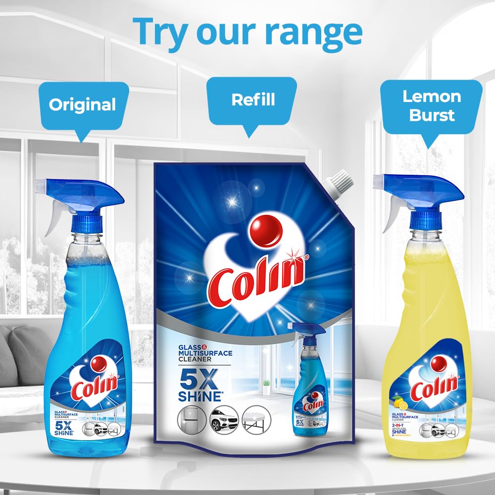 Buy Colin Glass Cleaner, 250 ml | 19 Minutes Delivery | Apollo Pharmacy