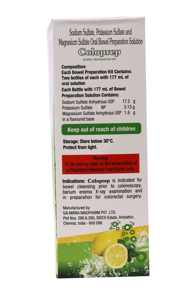 Coloprep Bowel Preparation Kit | Uses, Side Effects, Price | Apollo ...