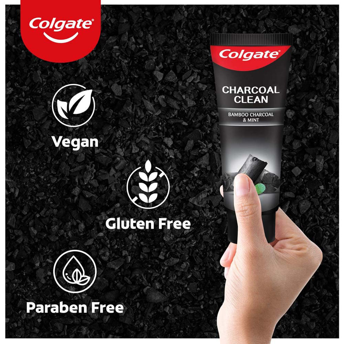 Colgate Charcoal Clean Toothpaste Bamboo Charcoal & Mint, 120 gm Price ...
