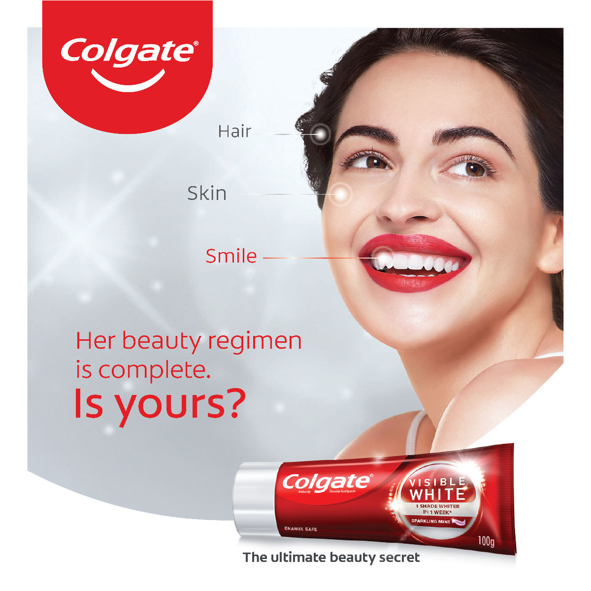 Colgate Visible White Sparkling Mint Toothpaste, 100 gm Price, Uses ...
