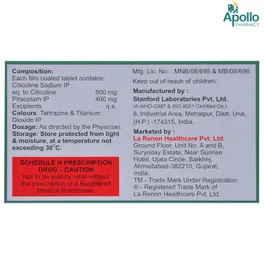 Colihenz P 400 Tablet | Uses, Side Effects, Price | Apollo Pharmacy