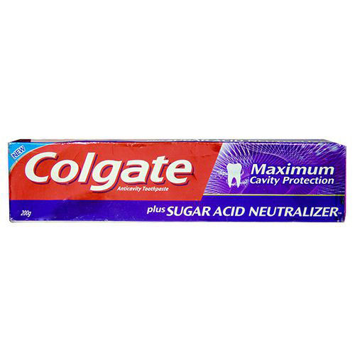 Colgate Maximum Cavity Protection Anticavity Toothpaste, 200 gm Price ...