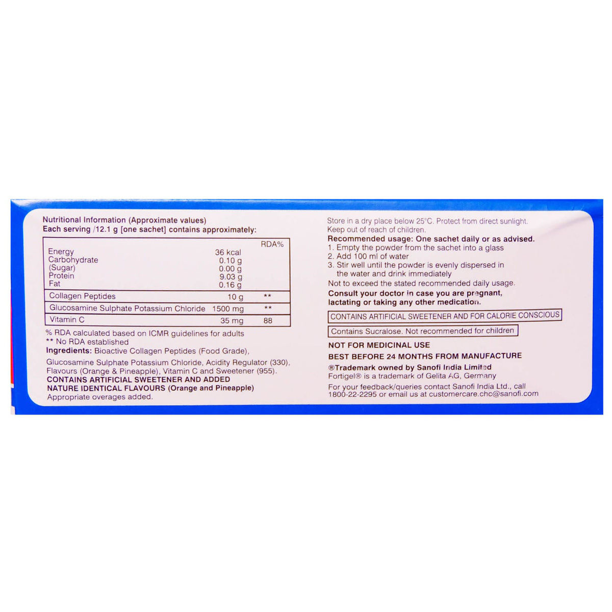 Collaflex PRO Sachet 12.1 gm Price, Uses, Side Effects, Composition ...