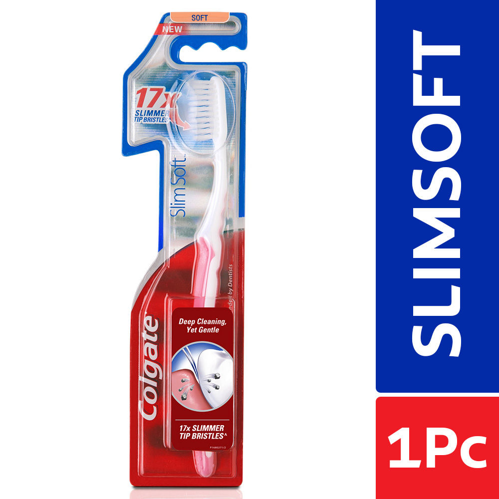 Colgate Sensitive Slim Soft Toothbrush, 1 Count Price, Uses, Side ...