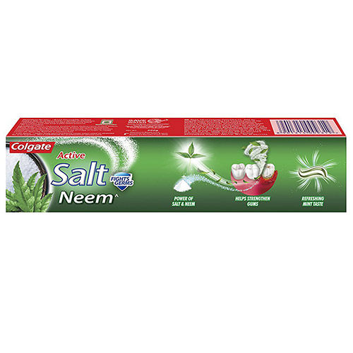 Colgate Active Salt Neem Toothpaste, 100 gm Price, Uses, Side Effects ...