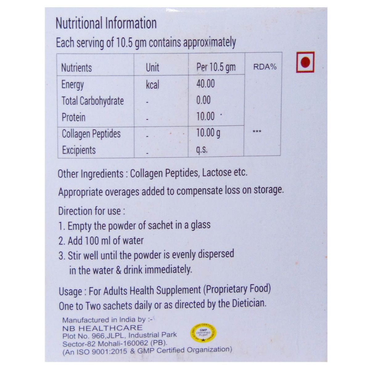 Collavit Orange Flavour Powder 10.5 gm Price, Uses, Side Effects ...
