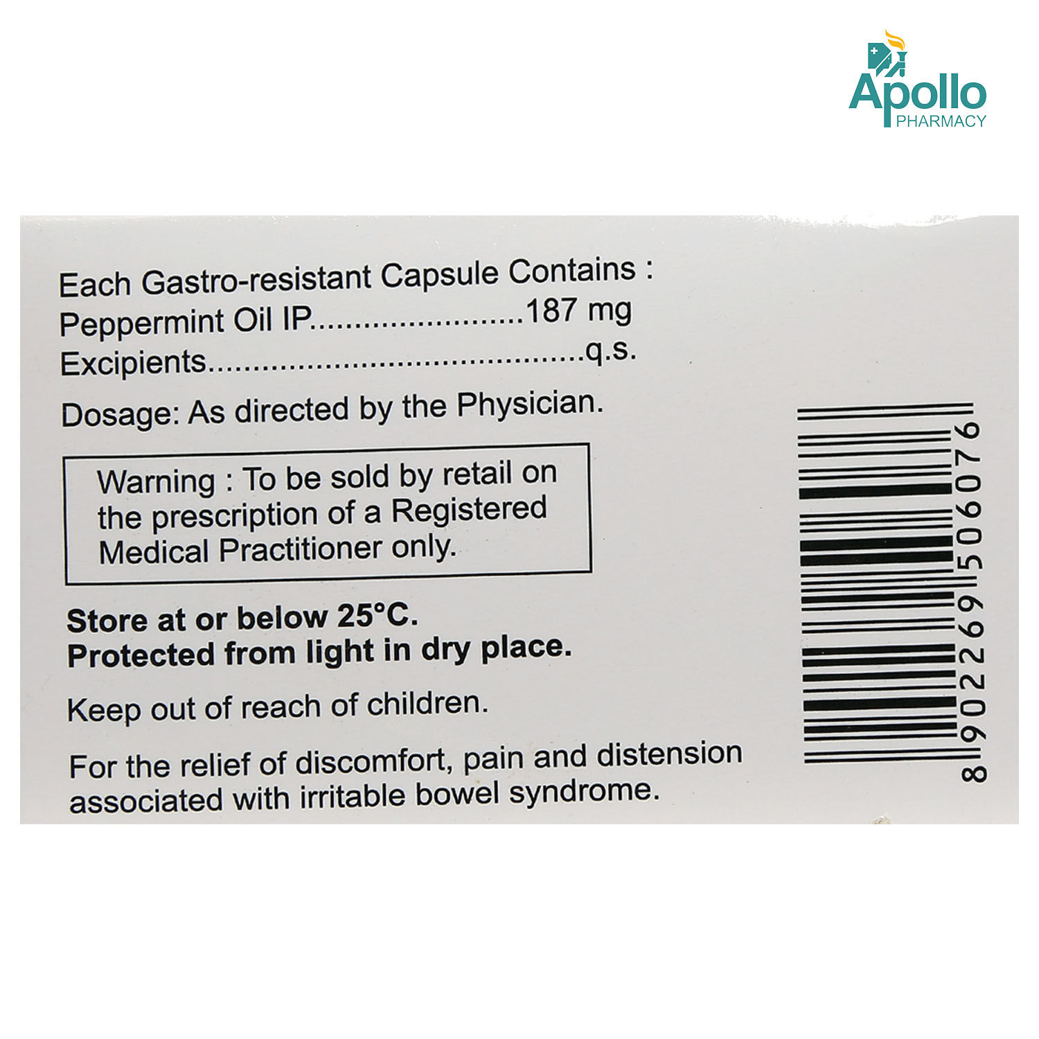 Colmint Capsule 10's Price, Uses, Side Effects, Composition - Apollo ...