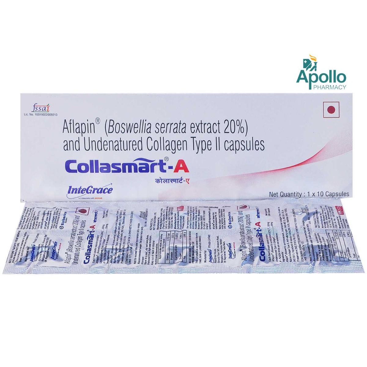 Collasmart-A Capsule 10's Price, Uses, Side Effects, Composition ...