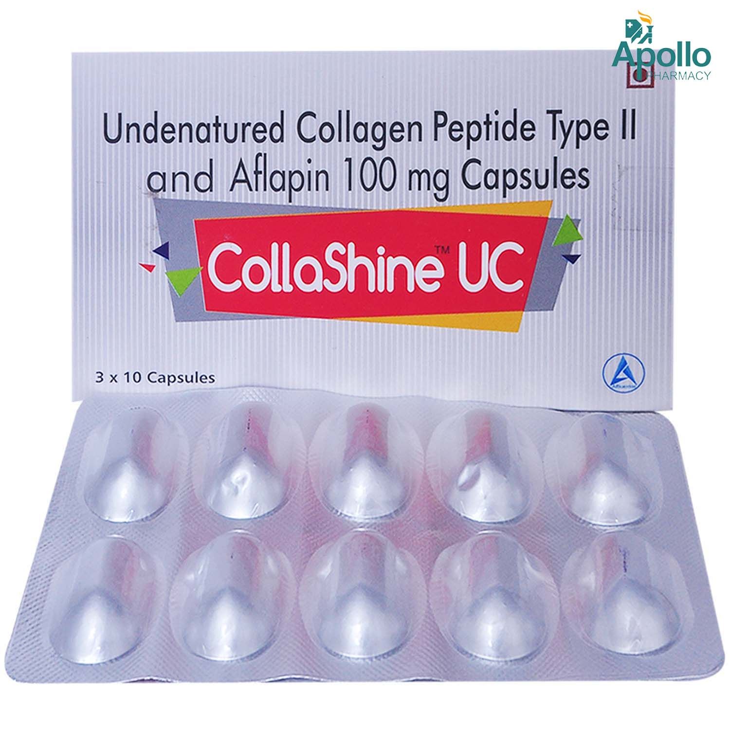 Collashine UC Capsule 10's Price, Uses, Side Effects, Composition ...
