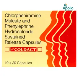 New Coldact Capsule | Uses, Side Effects, Price | Apollo Pharmacy