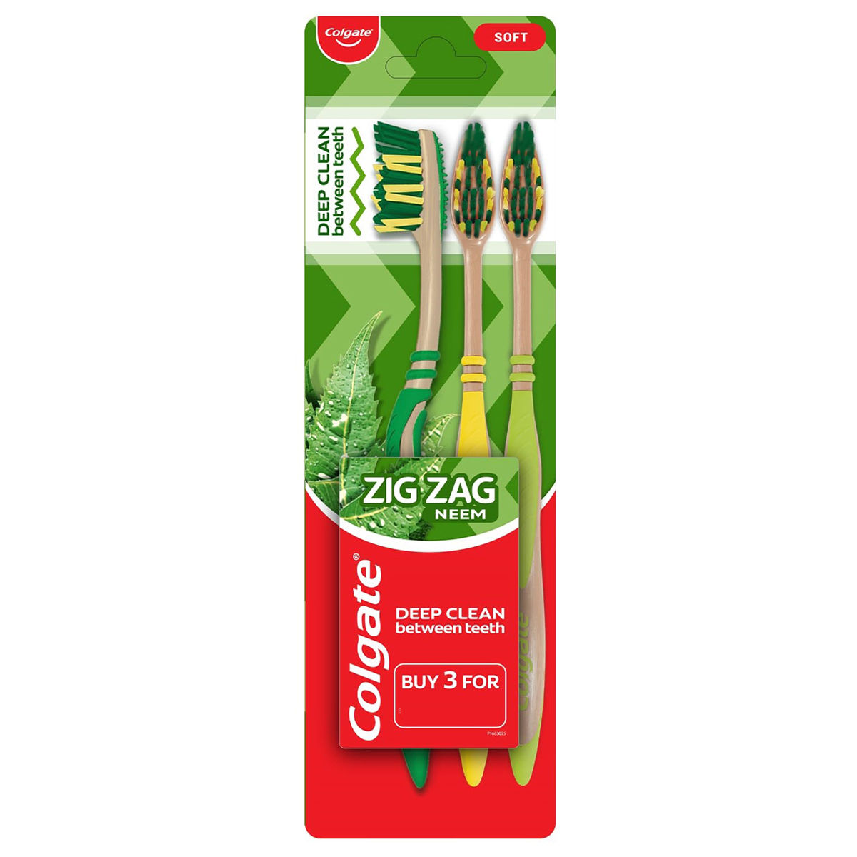 Buy Colgate Zig Zag Neem Soft Tooth Brush 3'S | 19 Minutes Delivery ...