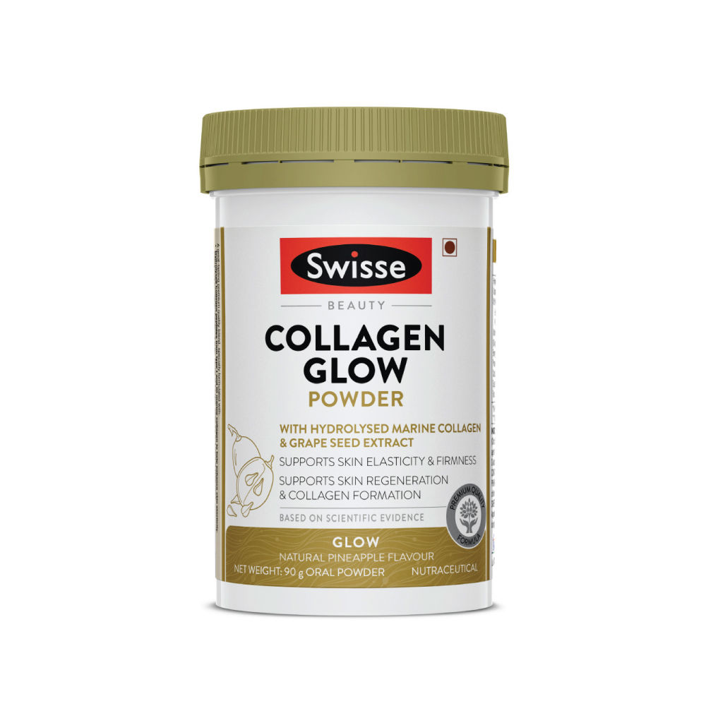 Swisse Beauty Collagen Glow Powder, 90 gm Price, Uses, Side Effects ...