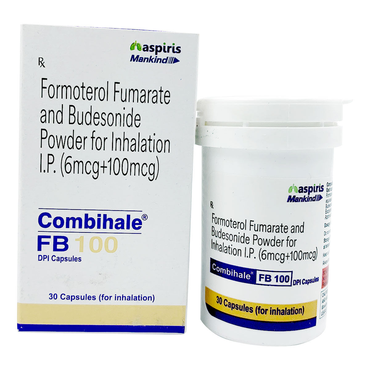 Combihale FB 100 Redicaps | Uses, Side Effects, Price | Apollo Pharmacy