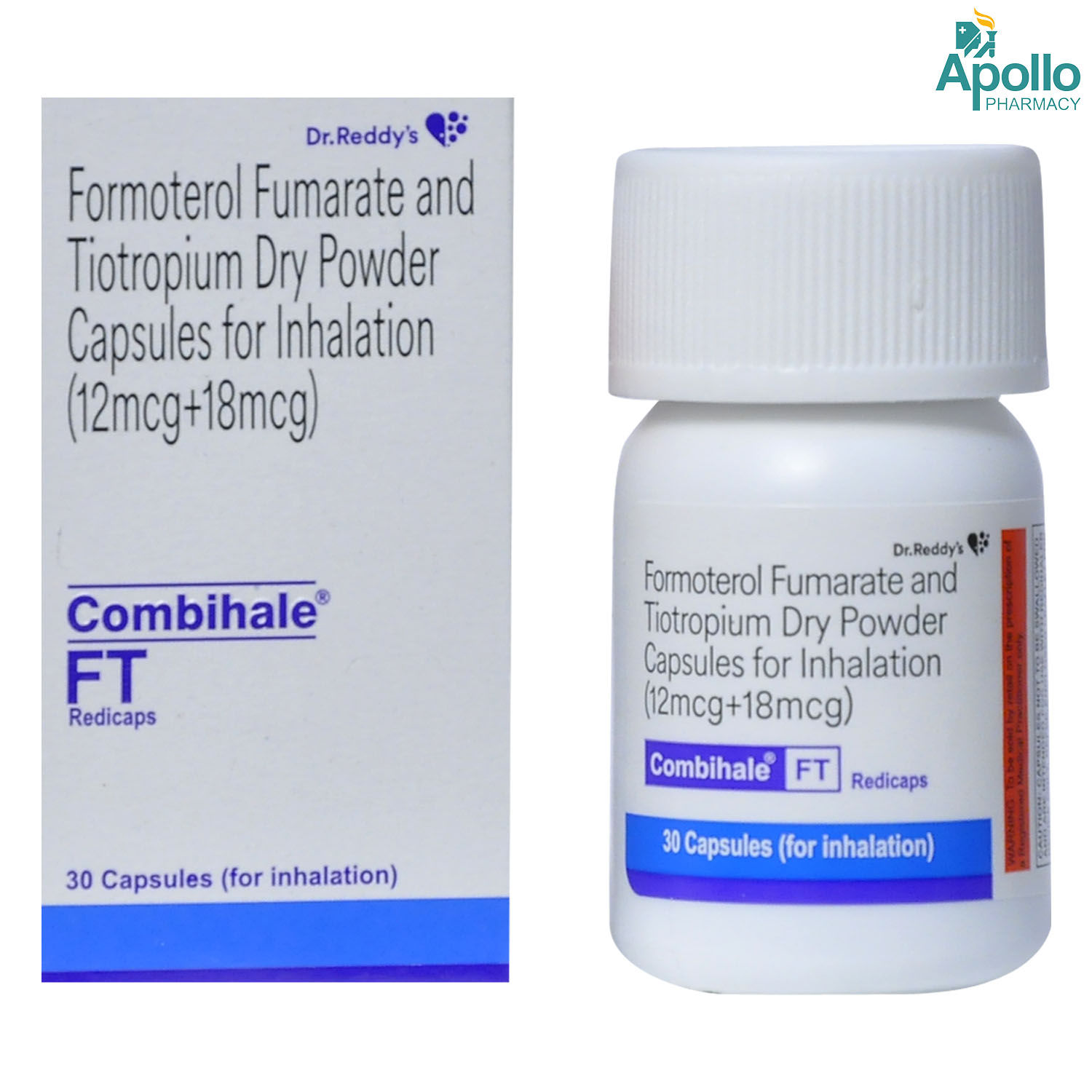 Combihale FT Redicaps 30's Price, Uses, Side Effects, Composition ...