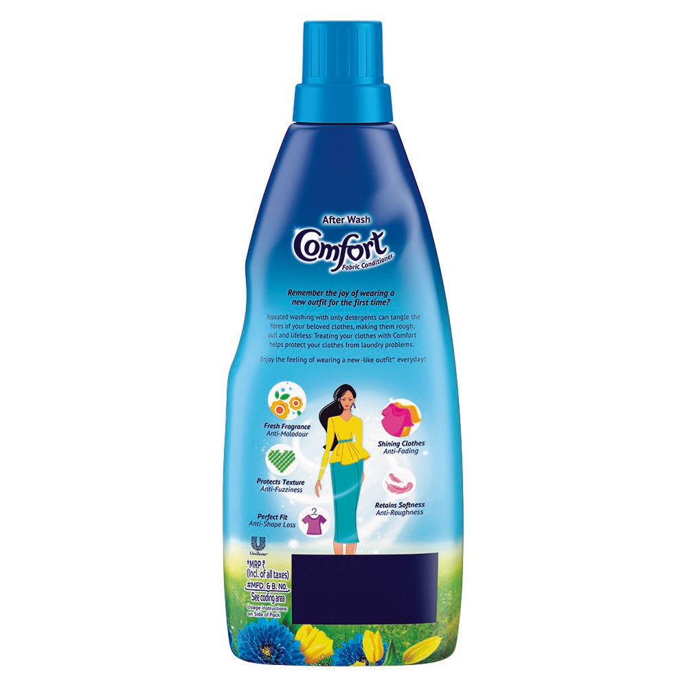 Comfort Morning Fresh Fabric Conditioner, 860 ml Price, Uses, Side ...