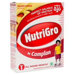 Buy Nutrigro By Complan Badam Kheer Flavour Nutrition Powder, 200 gm ...