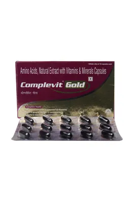 Complevit Gold Capsule | Uses, Side Effects, Price | Apollo Pharmacy