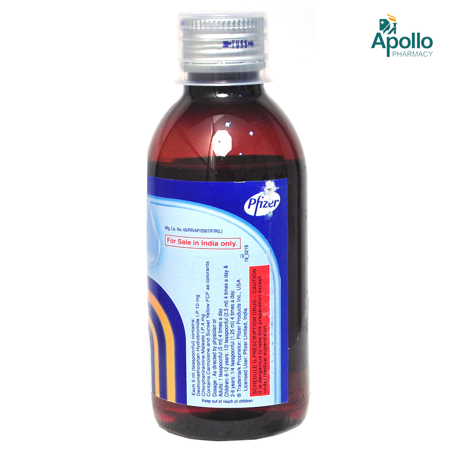 Corex DX Syrup 100 ml Price, Uses, Side Effects, Composition - Apollo ...