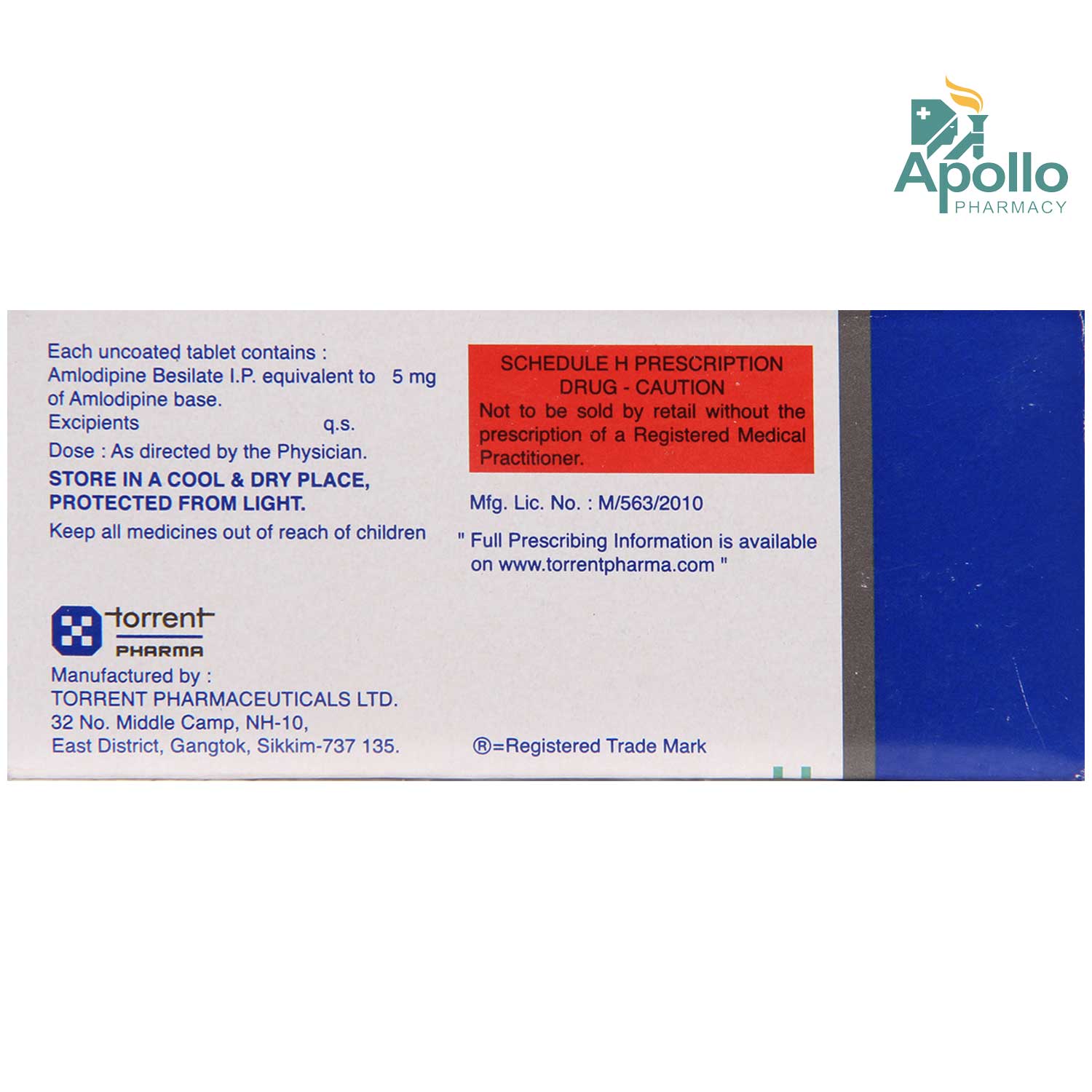 Corvadil 5 Tablet | Uses, Side Effects, Price | Apollo Pharmacy