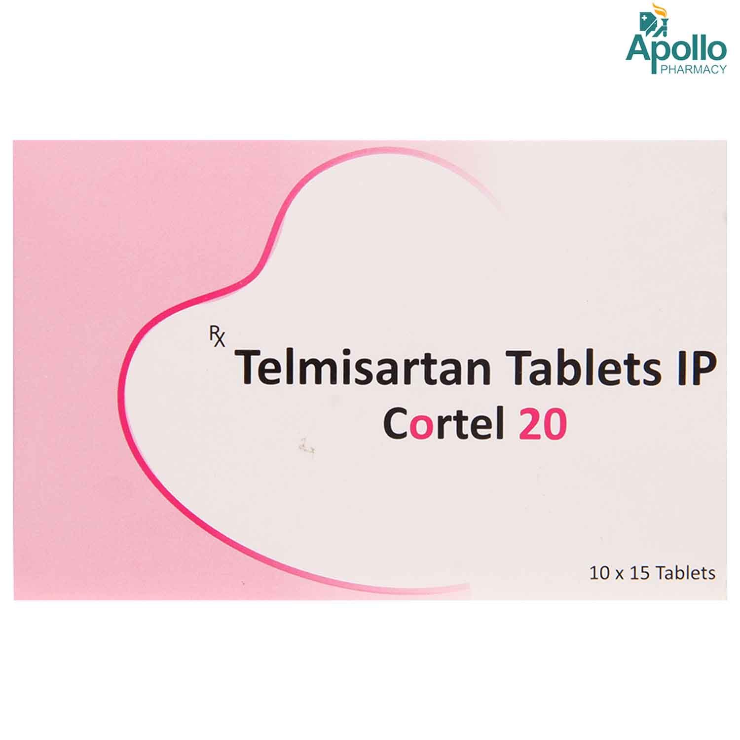 Cortel 20 Tablet 10's Price, Uses, Side Effects, Composition - Apollo ...