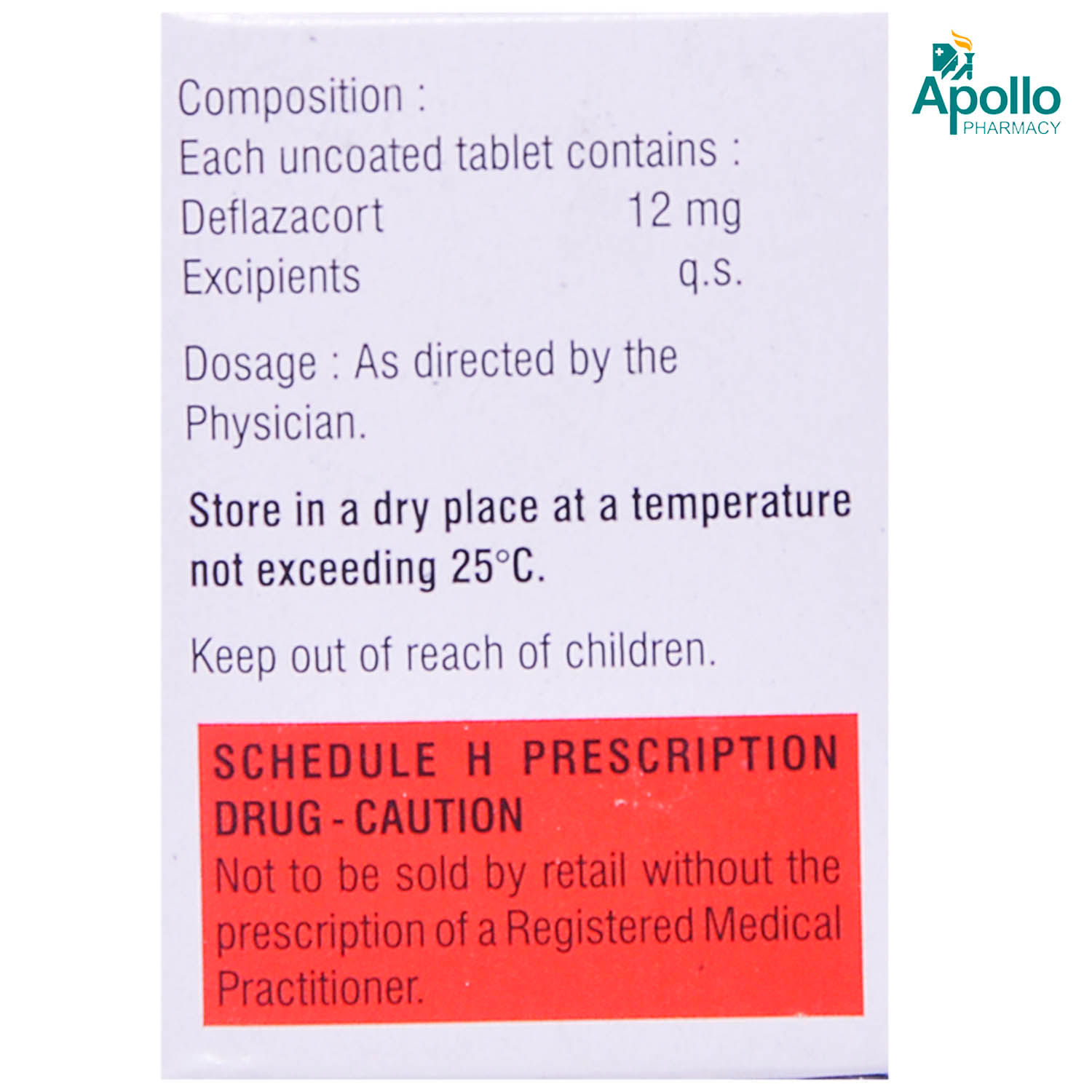 Cortimax 12 Tablet 6's Price, Uses, Side Effects, Composition - Apollo ...