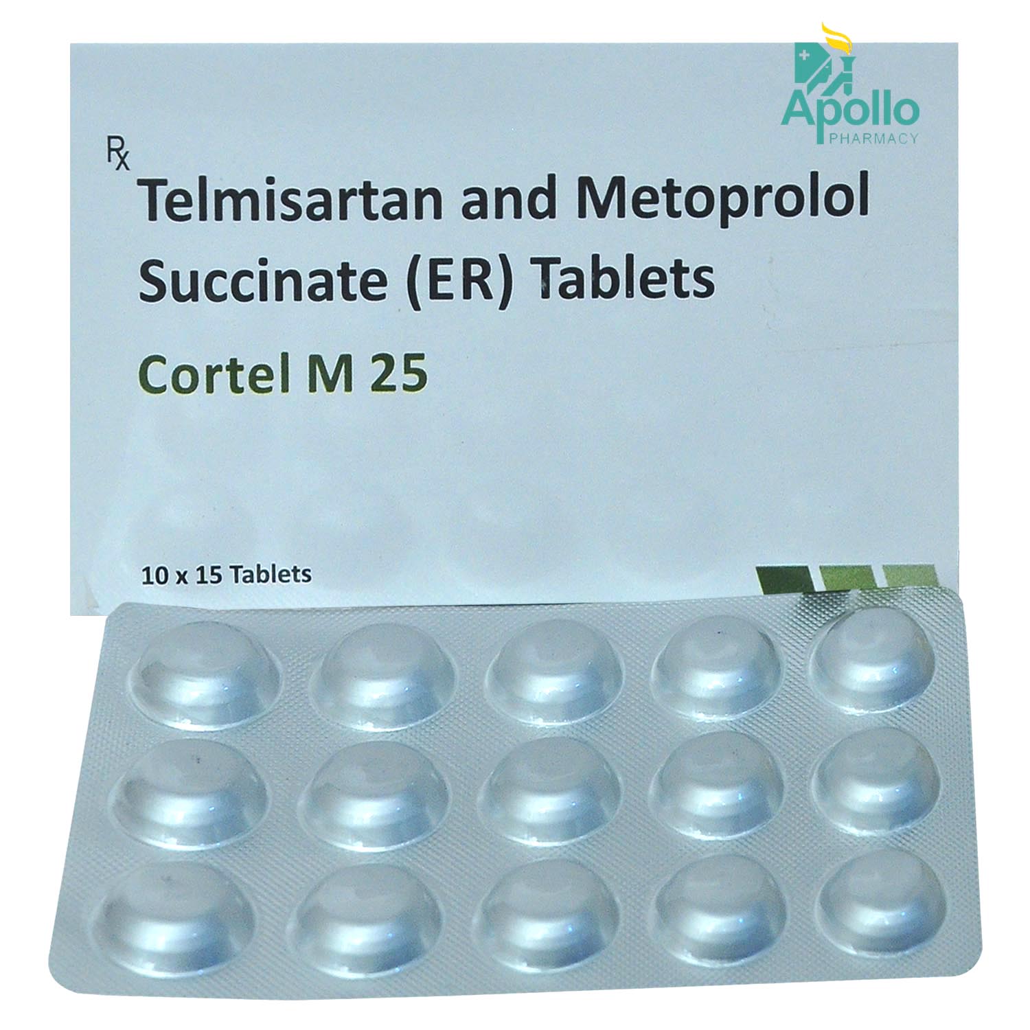 Cortel M 25 Tablet 10's Price, Uses, Side Effects, Composition - Apollo ...