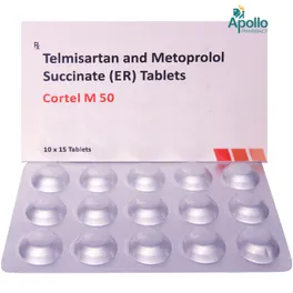 Cortel M 50 Tablet | Uses, Side Effects, Price | Apollo Pharmacy