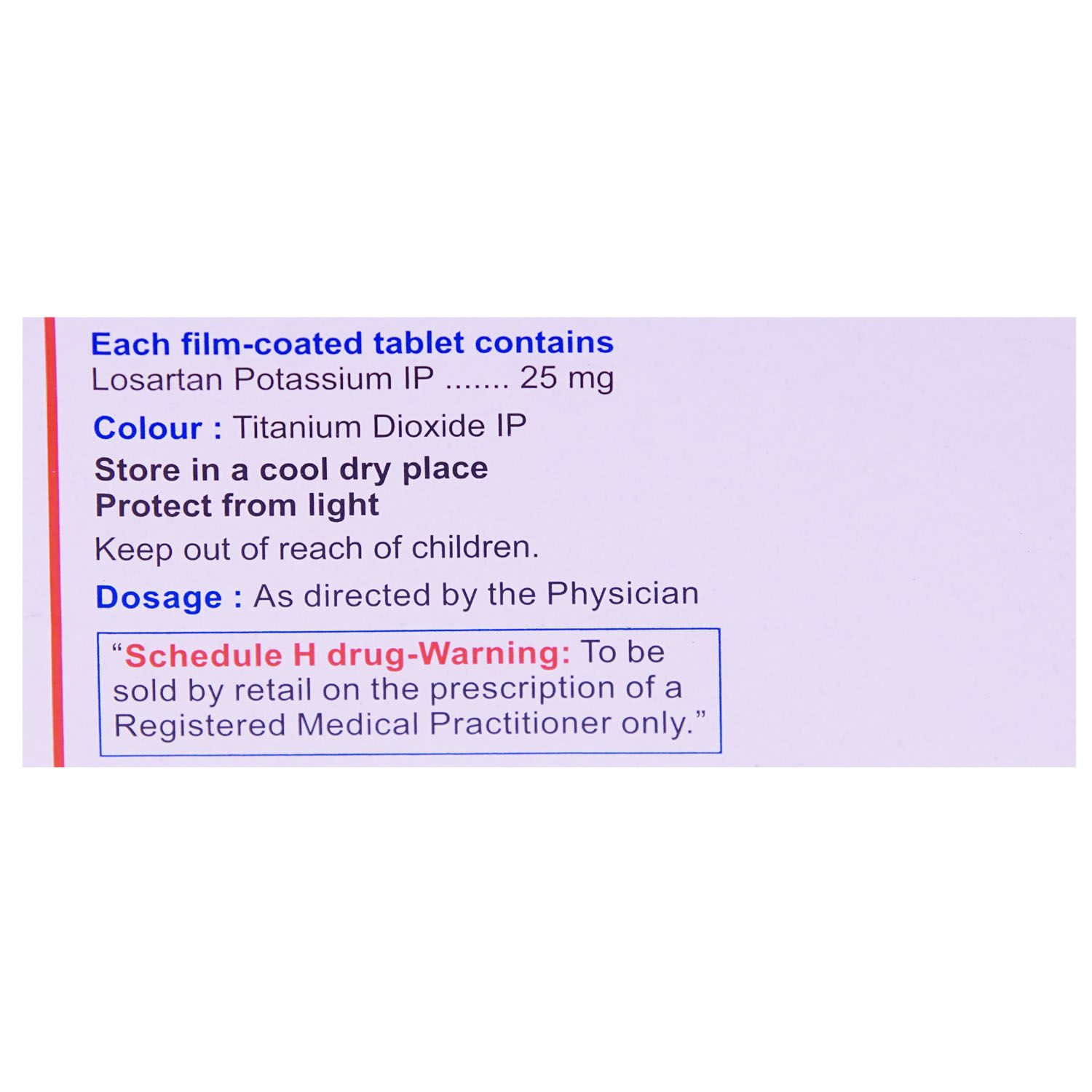 Cosart-25 Tablet 10's Price, Uses, Side Effects, Composition - Apollo ...